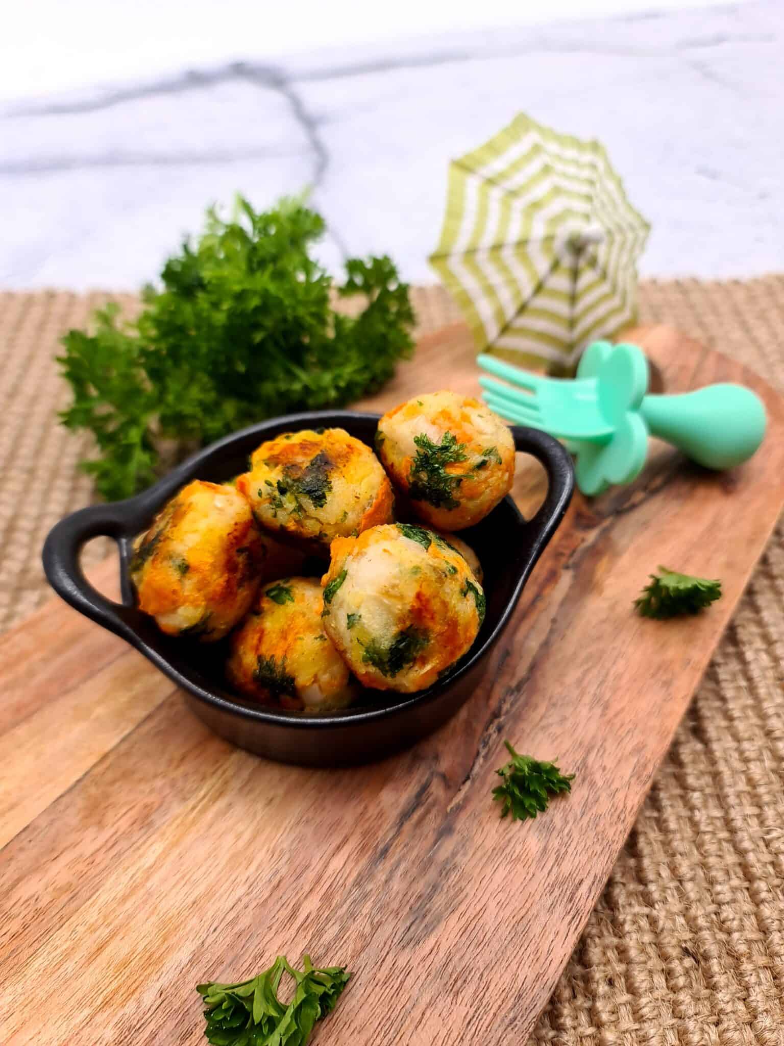 Boulettes de poisson et carotte - DME Bébé