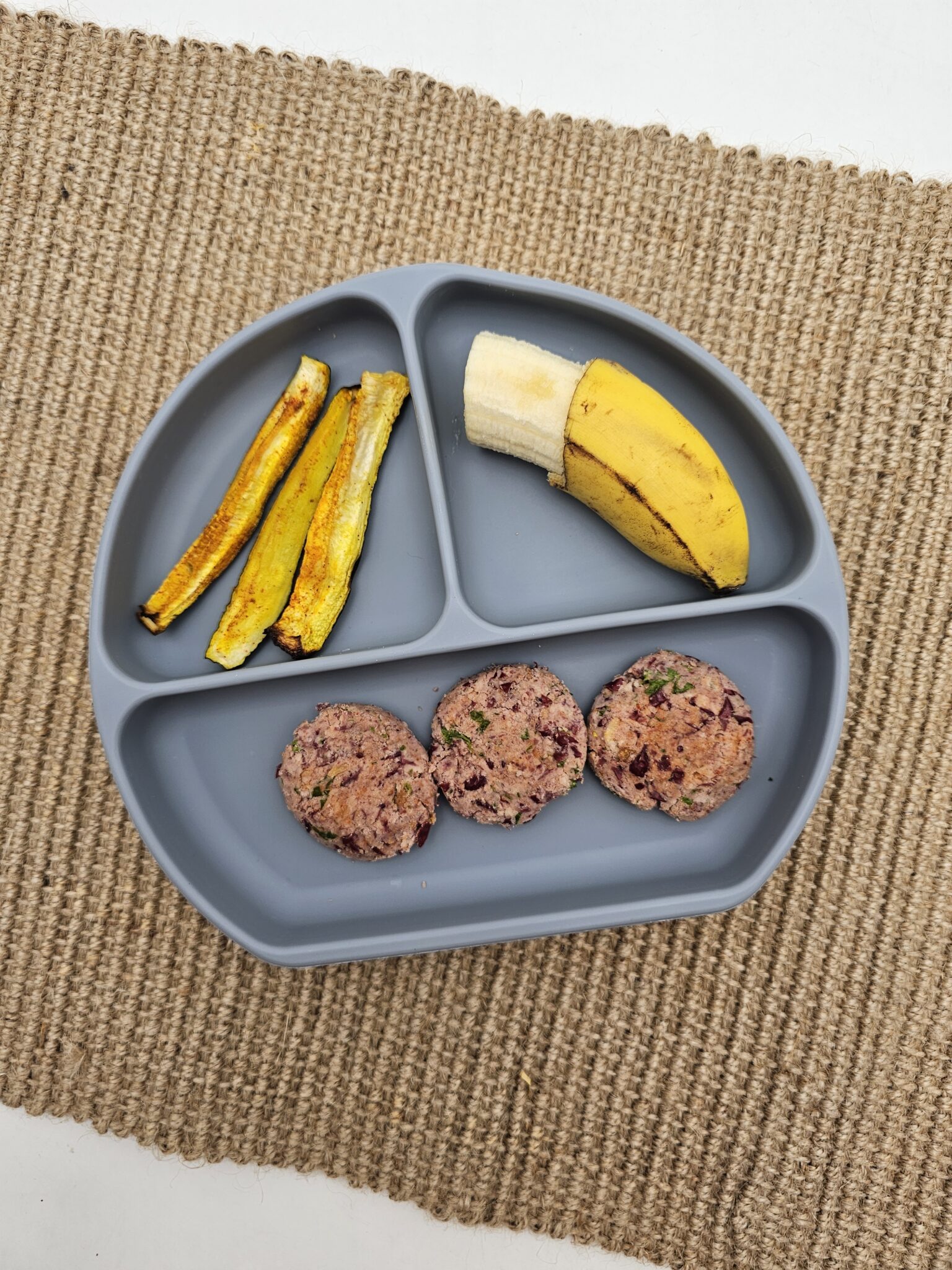 Galettes de haricot rouge - DME Bébé