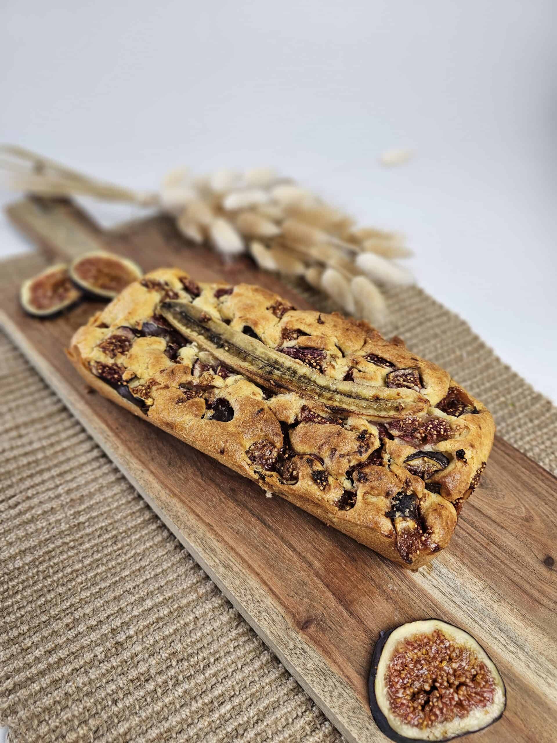 Cake figues et banane - DME Bébé